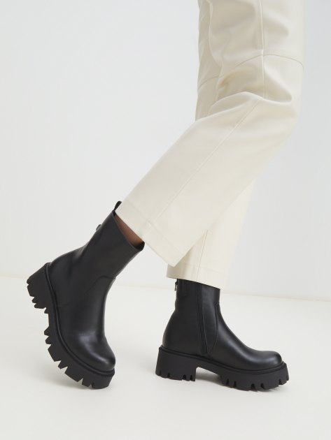 Ботинки TAMARIS 1-26140-73 (K) ЧЕРНЫЙ - купить в Москве | 4367130