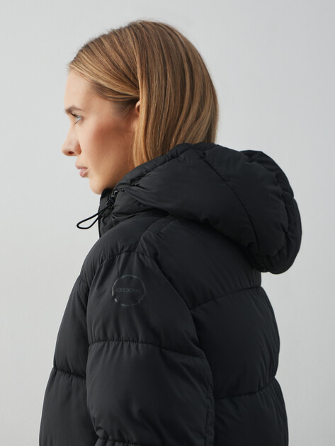 Верхняя одежда GEOX W SPHERICA K W5628K ЧЕРНЫЙ - купить в Москве | 4523907