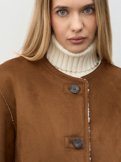 Верхняя одежда MAISON DAVID MAGALI_SDF_WS СВЕТЛО-КОРИЧНЕВЫЙ - купить в ...