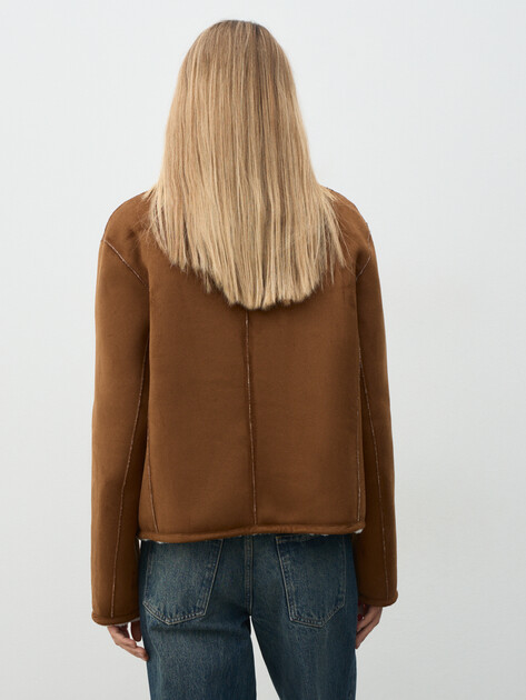 Верхняя одежда MAISON DAVID MAGALI_SDF_WS СВЕТЛО-КОРИЧНЕВЫЙ - купить в ...