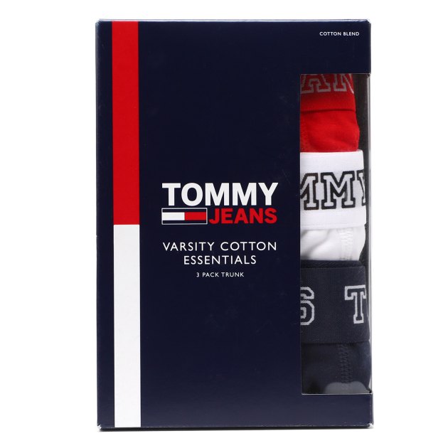 Нижнее белье TOMMY JEANS 3P TRUNK DTM UM0UM02850 МУЛЬТИЦВЕТ - купить в ...