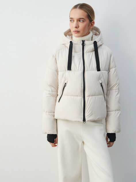 Верхняя одежда GEOX W SPHERICA J W5628J МОЛОЧНО-БЕЛЫЙ - купить в Москве ...